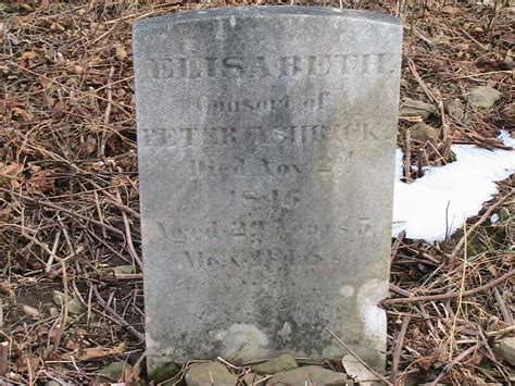 Elisabeth Eshrick 1817 1846 Mémorial Find A Grave