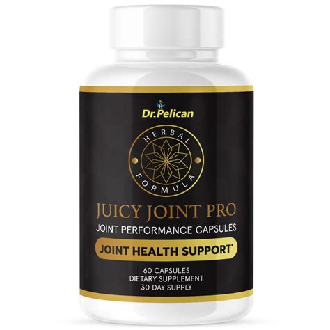 Juicy Joint Pro Joint Health Support 60 Capsules Pelican Vitamins