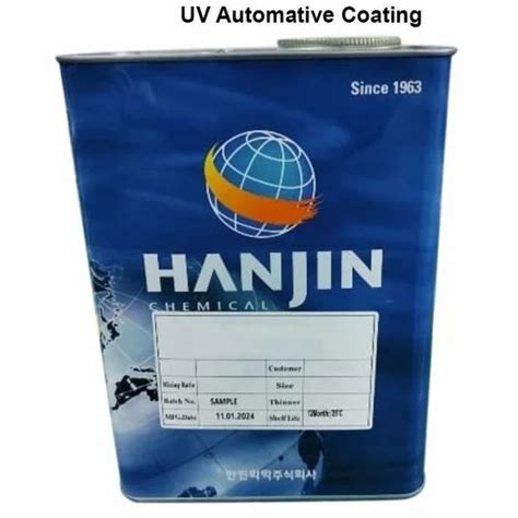 Uv Automotive Coating 1 L At ₹ 1200kg In Greater Noida Id