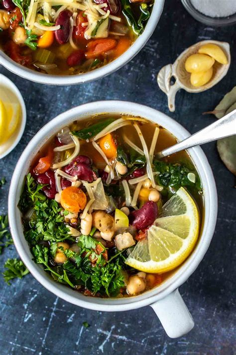 Vegetable Bean Soup Easy Recipe The Picky Eater
