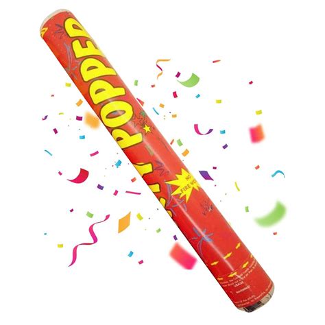 Party Propz Multicolor Party Poppers For Birthday 1pc Confetti Party