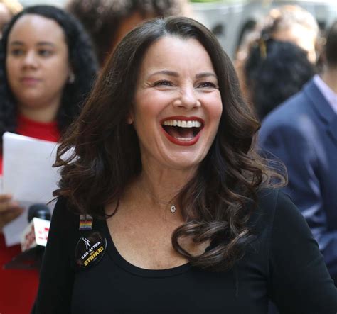Fran Drescher At City Hall In New York 08012023 • Celebmafia