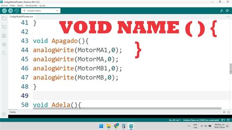 Codigo P3 Void Setup Y Funciones Void Curiosity De Magallanes