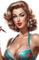 Vintage Retro Pin Up Woman Milla1959 Free Animated  Picmix