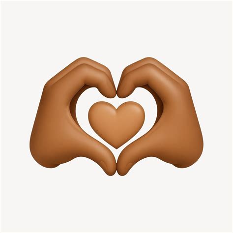 Heart Shaped Hands Emoji Illustration Free Photo Illustration Rawpixel