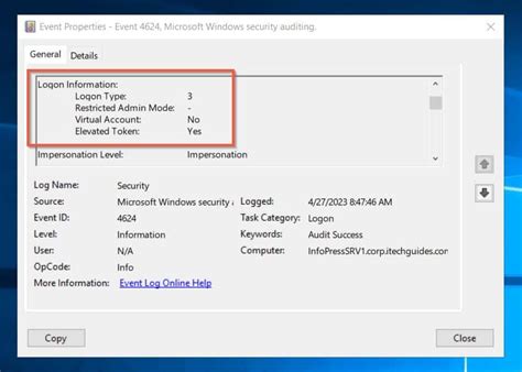 windows event viewer logon logoff at debra baughman blog