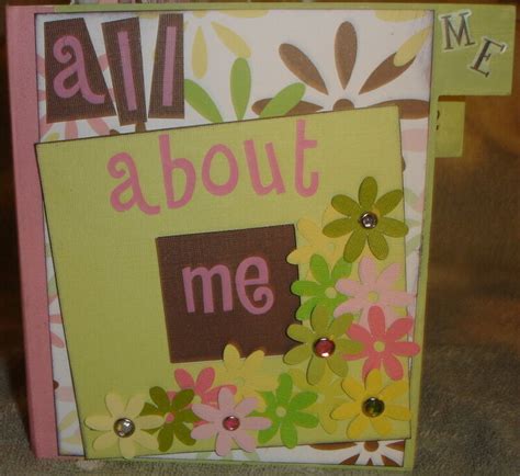 All About Me Board Book Project Idea