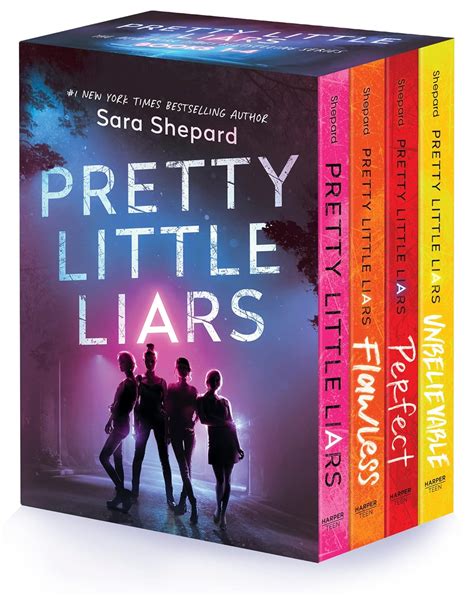 Pretty Little Liars 4 Book Paperback Box Set Pretty Little