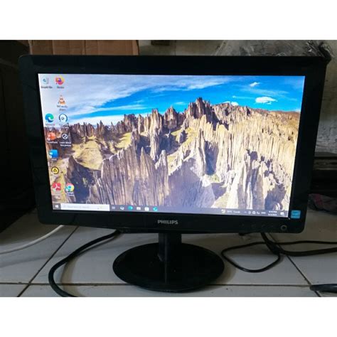 Jual Monitor Komputer Philips 16inch Normal Terimakasih Shopee Indonesia