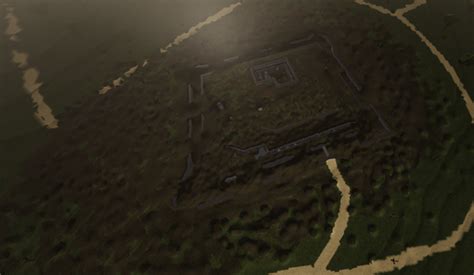 Aerial View Of Fort Vaux Verdun E1 Rentrenchedroblox
