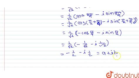 [marathi] Express Sqrt2 Cos Pi 12 I Sin Pi 12