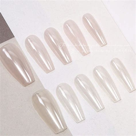 Pearl Chrome Nail Powder Translucent Clear Color Glassy Rubbing Pigment