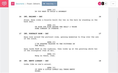 Frozen Script Pdf Download Songs Quotes And Ending