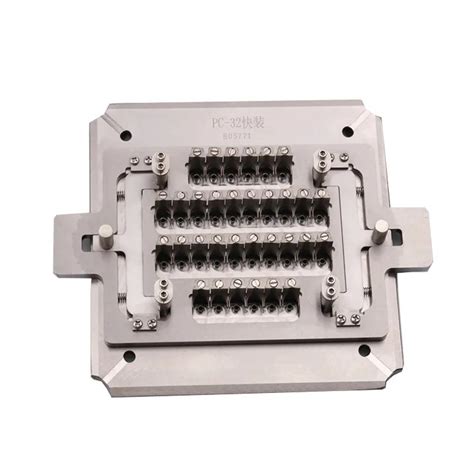 Fc Pc Fiber Polishing Fixture Fttx Pc32 Port Optic Fiber Polishing