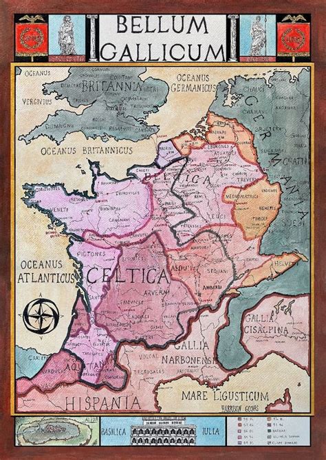 Gaul Map Europe
