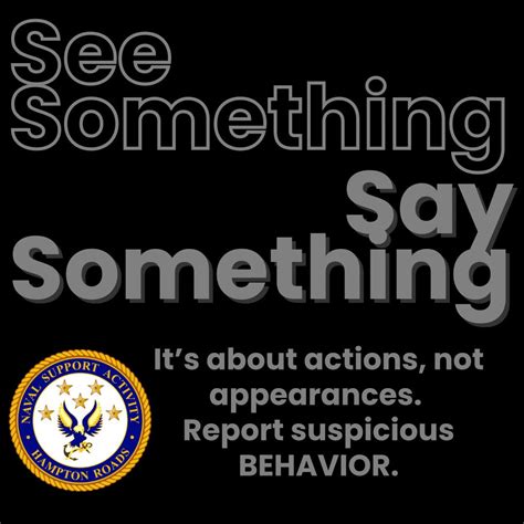 👀 See Something Say Something Security Is A Shared Responsibility At