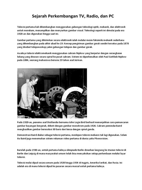 Sejarah Tv Pdf