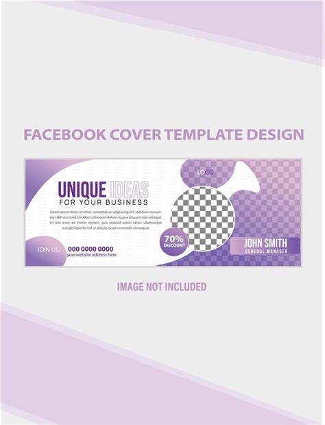 Social Media Header Design Template 12714759 Vector Art At Vecteezy