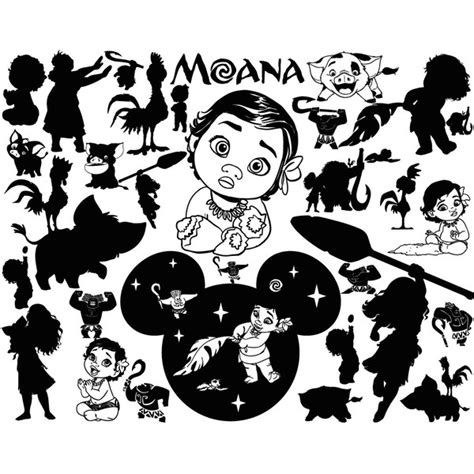 Moana Svg Moana Png Moana Dxf Moana Eps Moana Vector Mo Inspire