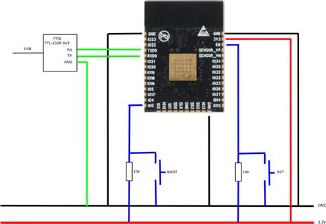 ESP Downloading Firmware BasicPI