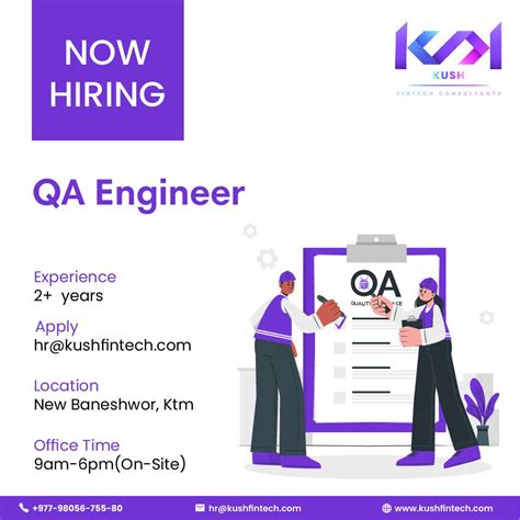Kush Fintech Consultants On Linkedin Hiring Qa Qaengineer