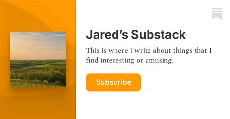 Jareds Substack Jared Shetler Substack