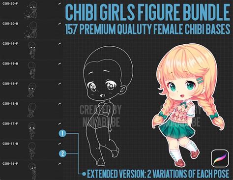Chibi Girl Template