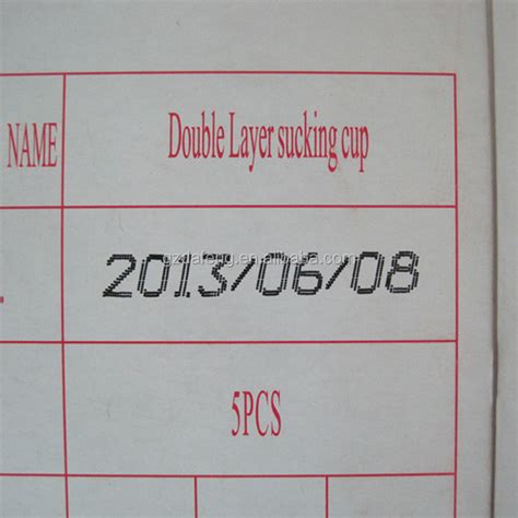 Inkjet Code Printer Expiry Date Printer Date Code Printer For Plastic