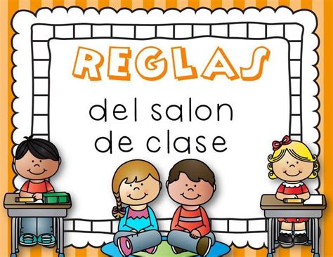 Nuevas Normas Para Nuestra Clase O Salón Preescolar Y Primaria