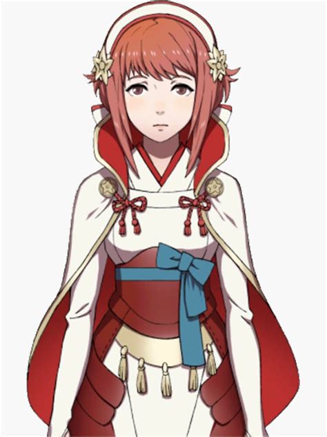 Sakura Fire Emblem Fates Sticker For Sale By Xaxatella Redbubble