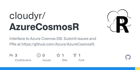 GitHub Cloudyr AzureCosmosR Interface To Azure Cosmos DB Submit Issues And PRs At Https