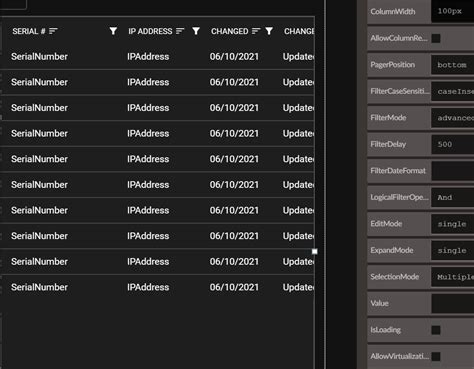 Some Additional Issues With The New Datagrid Blazor Server Radzen