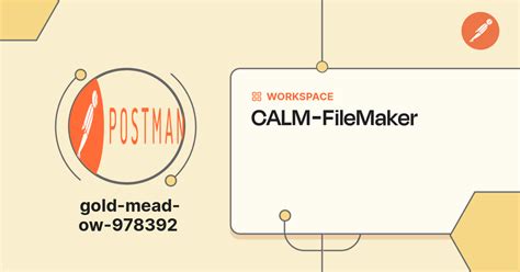 Calm Filemaker Postman Api Network