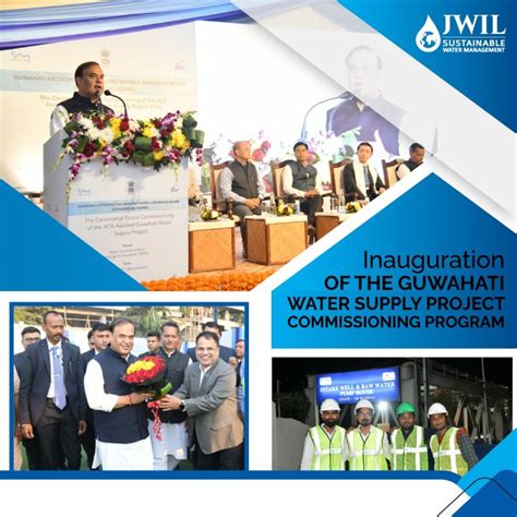 Chiefminister Assam Guwahaticity Inauguration Watersupply Project