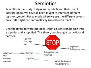 Roland Barthes And Semiotics Pptx