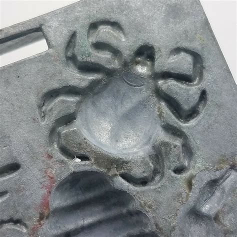 1964 Thingmaker Creepy Crawlers Bat Spider Mold Mattel 4477 058 8b
