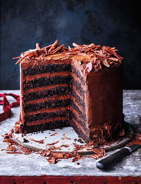 Download Six Layer Chocolate Cake Wallpaper