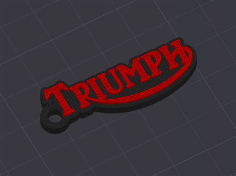 Triumph Keychain By Gianni Makerworld Download Free 3d Models