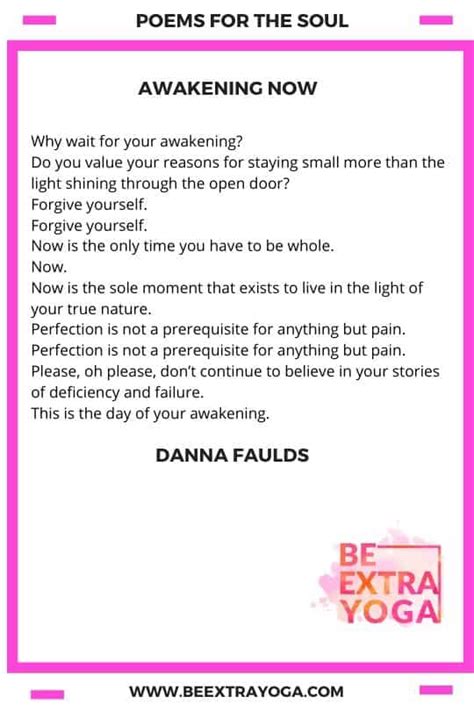 Beautiful Soul Quotes For Her Poems For The Soul Be Extra Yoga
