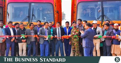 Inauguration Of Brtc Bus Service At 28th Dhaka International Trade Fair The Business Standard