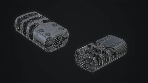 3d Model Muzzle Brake Typhoon F12 Gen 1 Vr Ar Low Poly Cgtrader