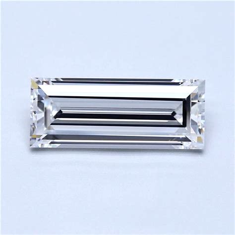 Luxury Eco Friendly Lab Grown Diamond Exquisite Baugette Shape 050 Carat