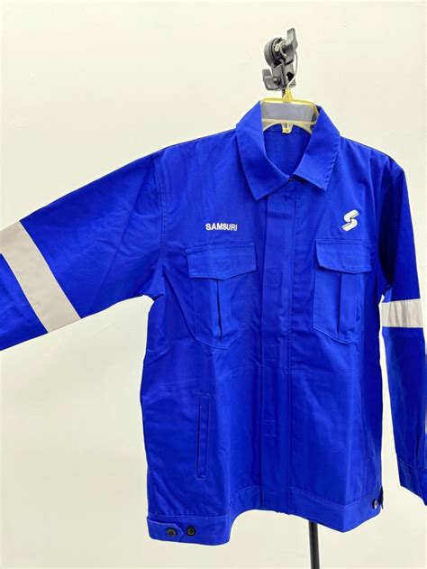 Industrial Reflector Jacket Flame Resistant Cotton Drill Malaysia