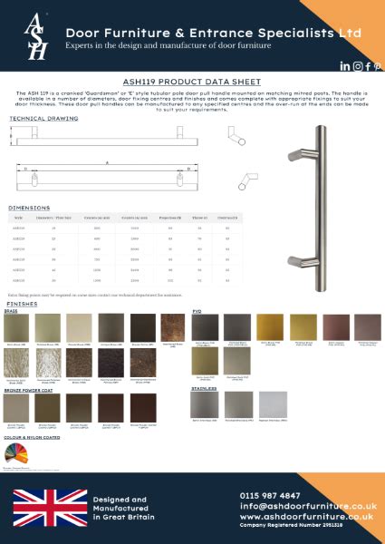 Ash119 Product Data Sheet Nbs Source