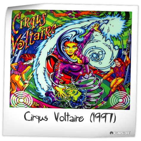 Cirqus Voltaire Pinball Machine Bally 1997 Pinside Game Archive