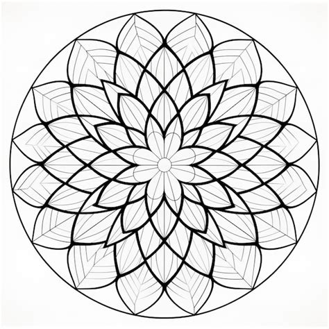 3 000 Mandalas With Thick Lines Pictures