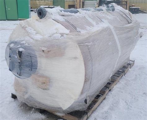 New 805 Gallon Poly Processing Vertical Top Fill Bleach Tank 9 Vertical X 4 Diamet For