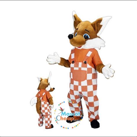 Cute Fox Mascot Costume