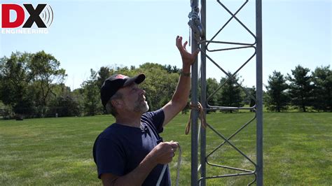 Amateur Radio Tower Safety Part 3 Rigging A Load On A Tower Youtube