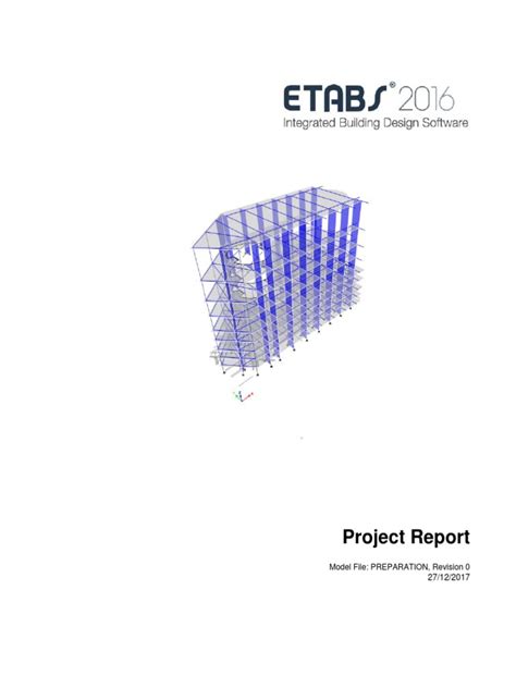 Structural Design Report Pdf Civil Engineering Structural Engineering